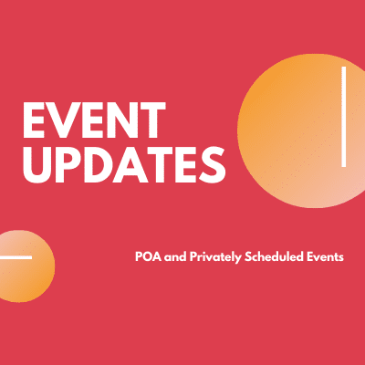 Upcoming Event Updates - Daniel Island Property Owners' Association